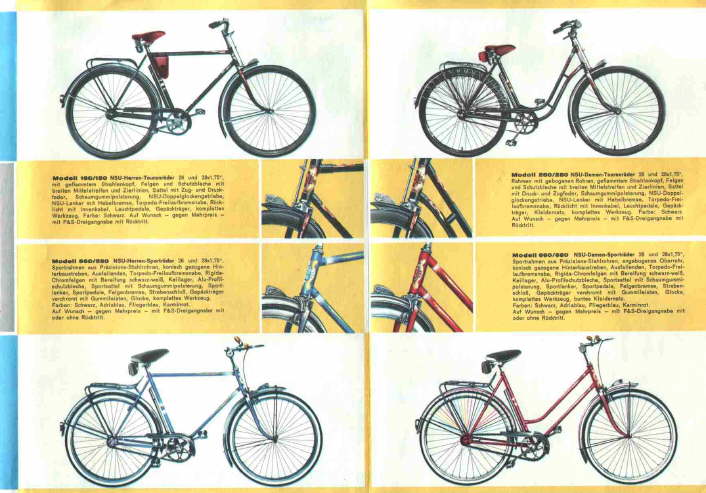 Nsu Fahrrader Modelle