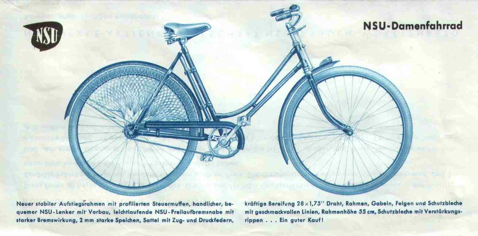 Nsu Fahrrader Modelle